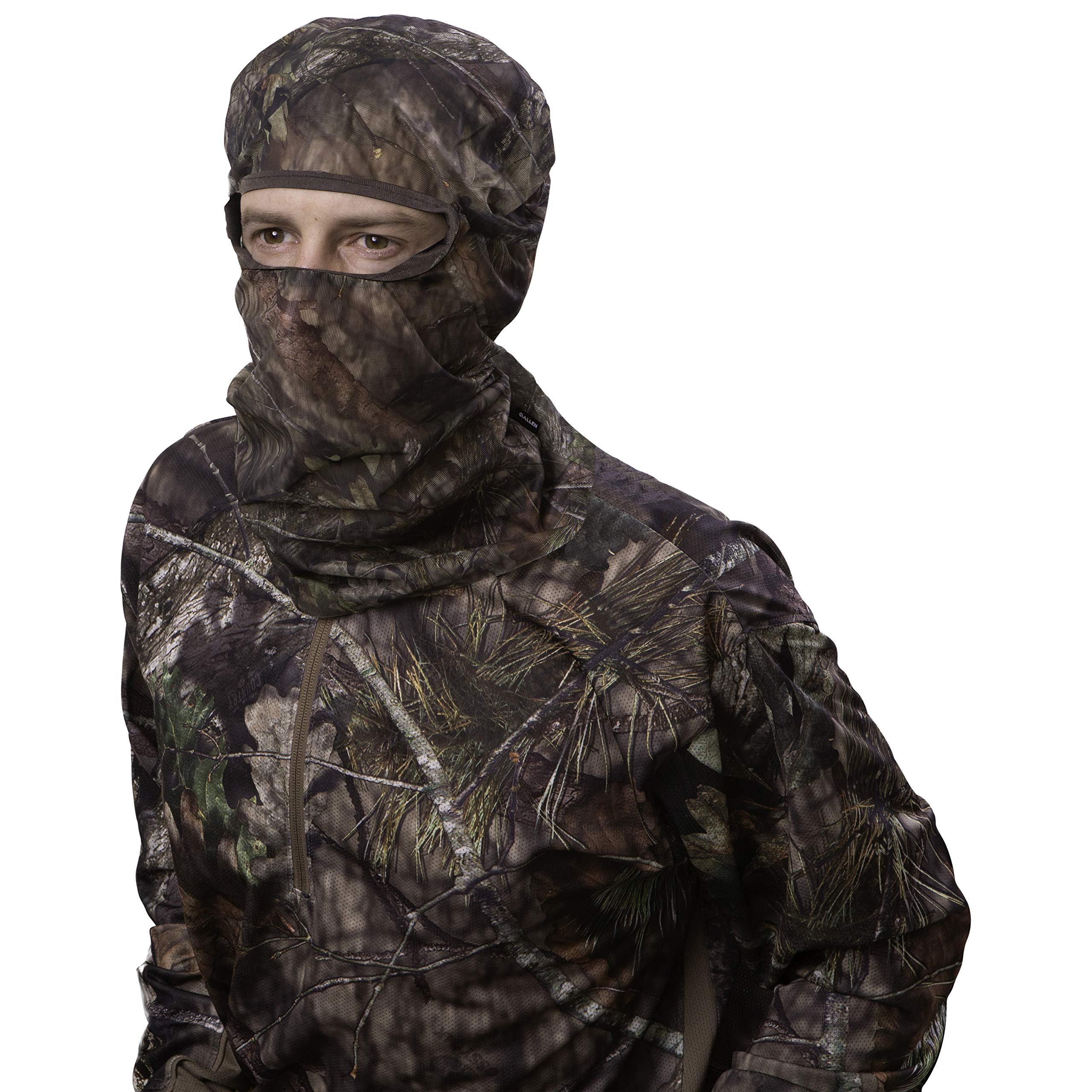 Allen Company Hunting Head Net - Baclava Camo Face Mask - Full Face Mask Headwear Turkey Camouflage - Vanish Visa Mossy Oak Break-Up Country