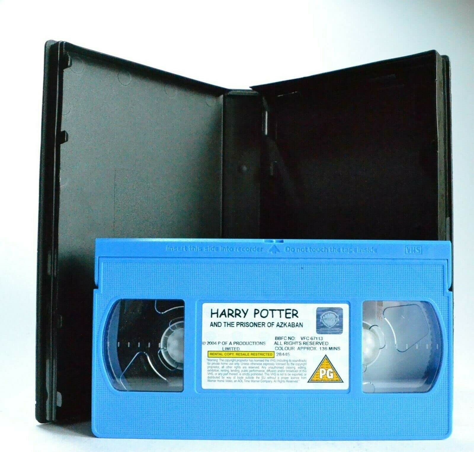 Harry Potter And The Prisoner Of Azkaban - Fantasy (2004) - Large Box - Pal VHS