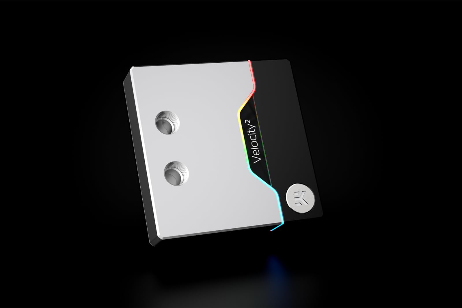 EKWB EK-Quantum Velocity 2 CPU Water Block D-RGB - 1700, Nickel/Satin Titanium