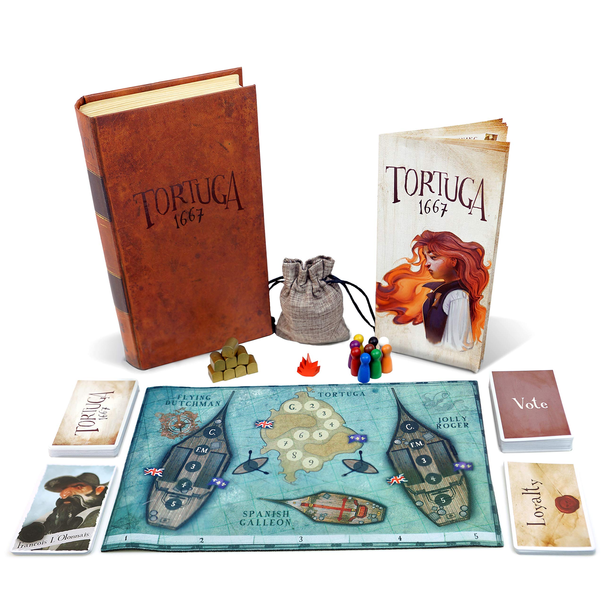 Façade Games Dark Cities Collection - 4 Game Set Including Salem 1692, Bristol 1350, Tortuga 1667, and Deadwood 1876