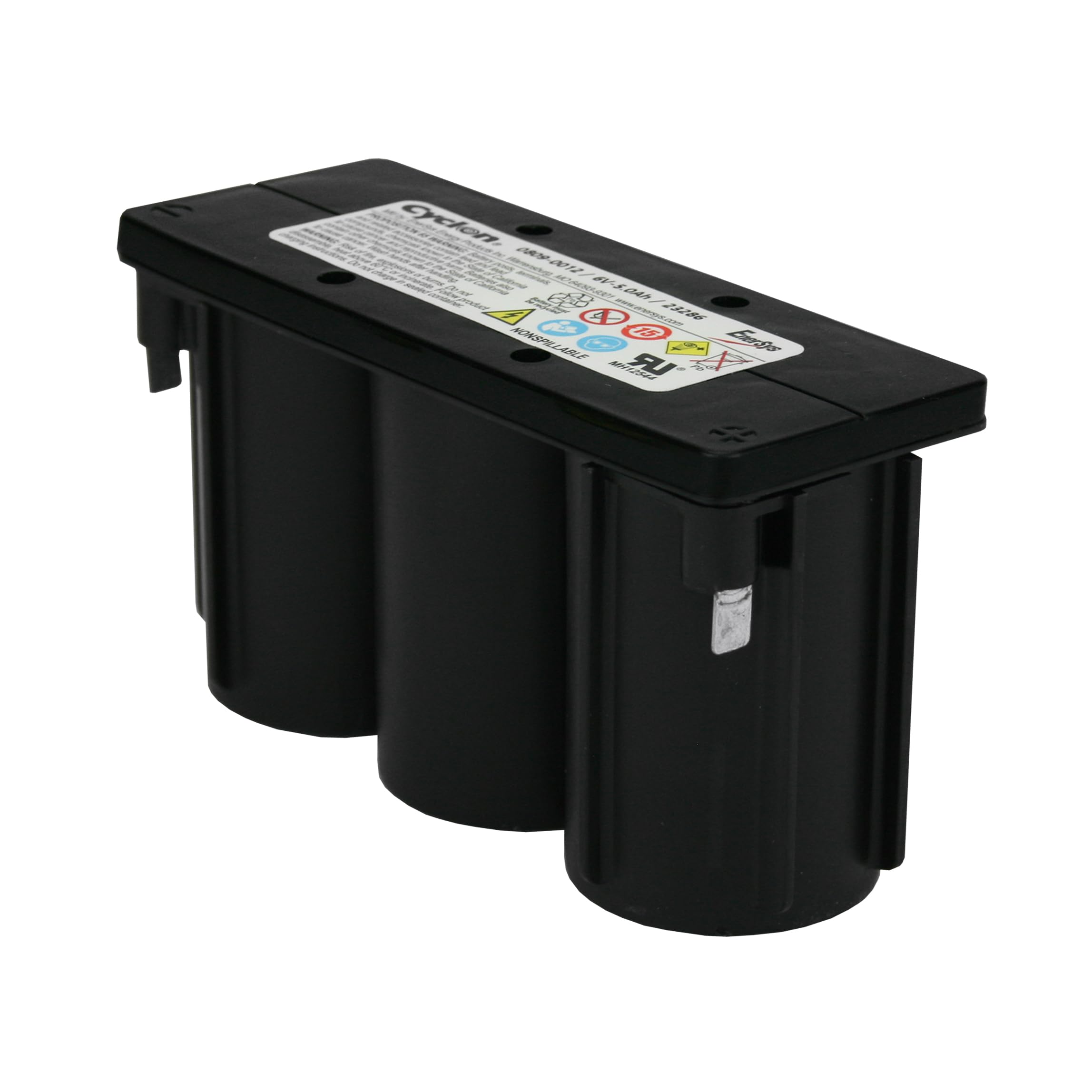EnerSys Hawker Cyclon 0809-0012 6v-5.0ah Battery. 6v 5ah Monoblock. US Made!!