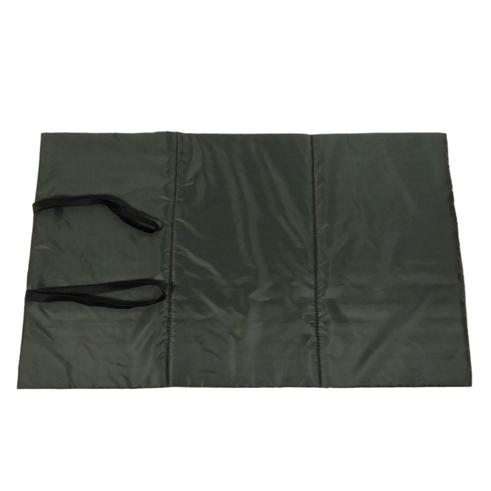 Almencla Waterproof Carp Fishing Unhooking Mat Weigh Straps Pad Fishing Tackle Pad, 100cmx60cm