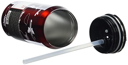 IBILI Thermos can Eco 500 ml of Stainless Steel, Red/Silver, 7 x 7 x 20 cm
