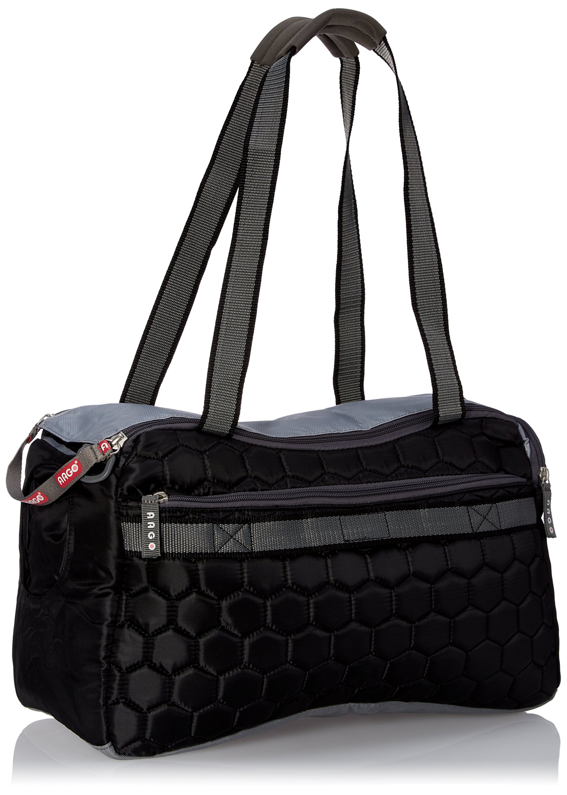 teafco Ultra-Lightweight Multi-Functional Diaper Bag, Black, Medium