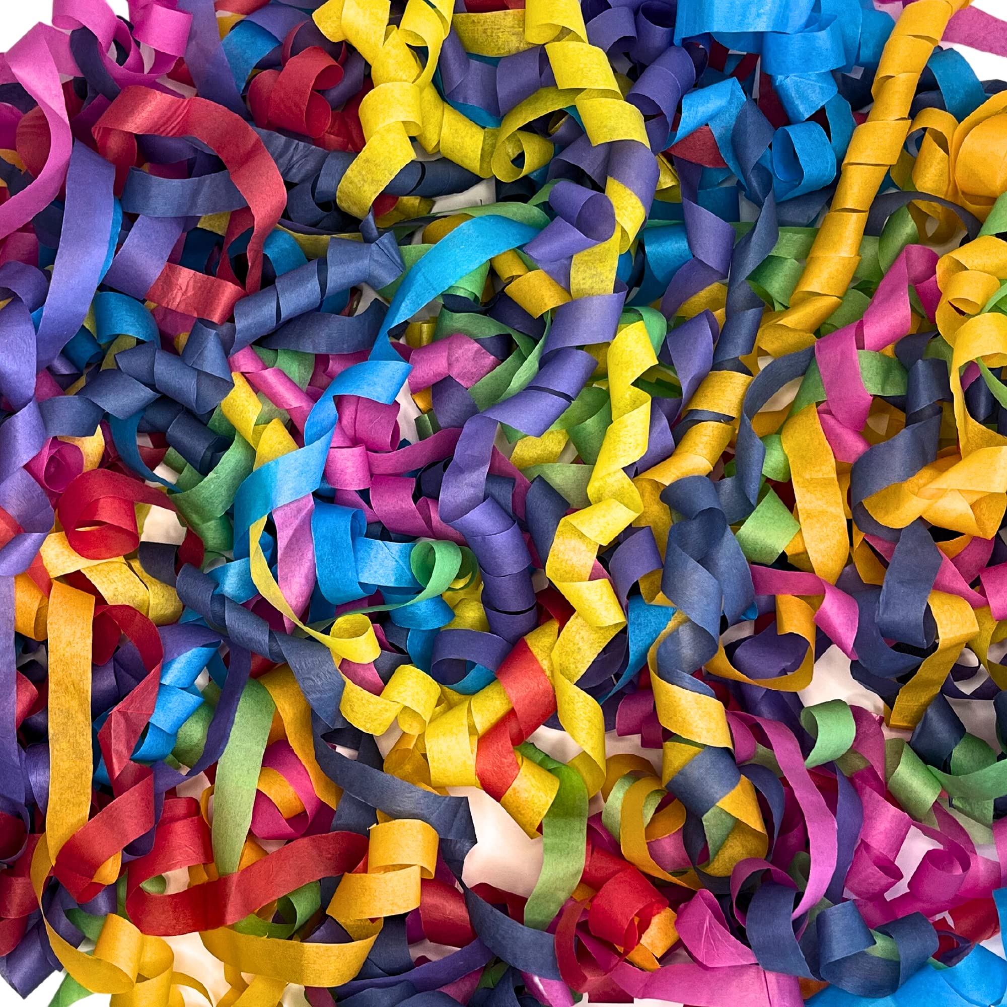 Confetti Sky [6 Pack] 12 Inch Streamer Cannons | Multicolor Streamers Cannons for Wedding Celebration, Birthday Party, Pranks, Graduation, Christmas Eve and New Year Celebrations (Multicolor)