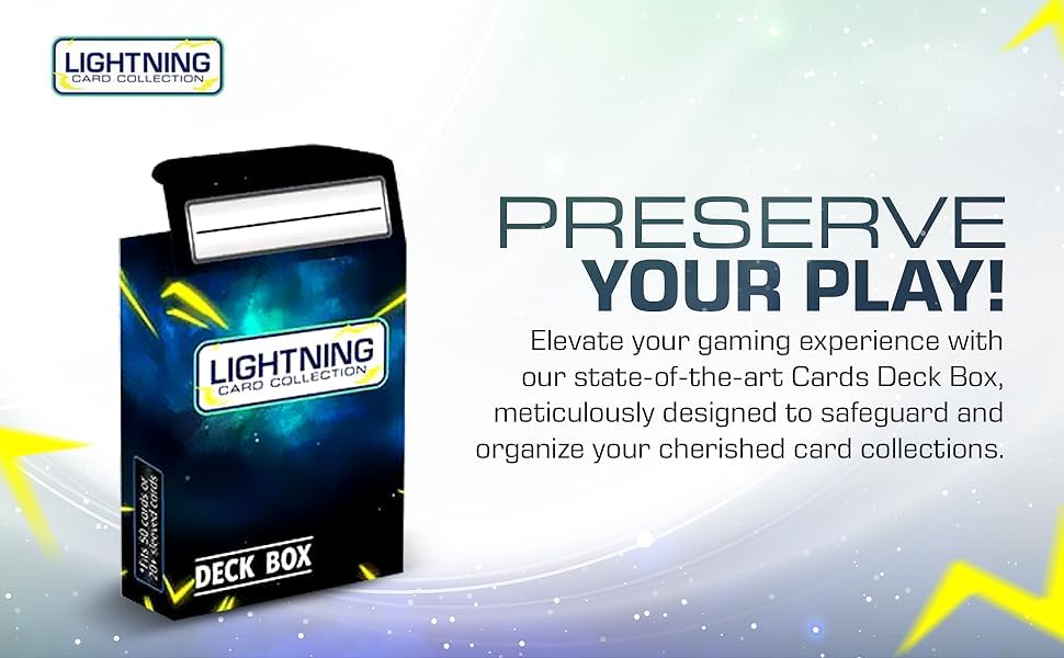 Lightning card collection Vmax/Vstar Bundle |Collectible Trading Card Deck Box Bundle with 50 Pokemon Cards That Includes a Vmax or Vstar Card