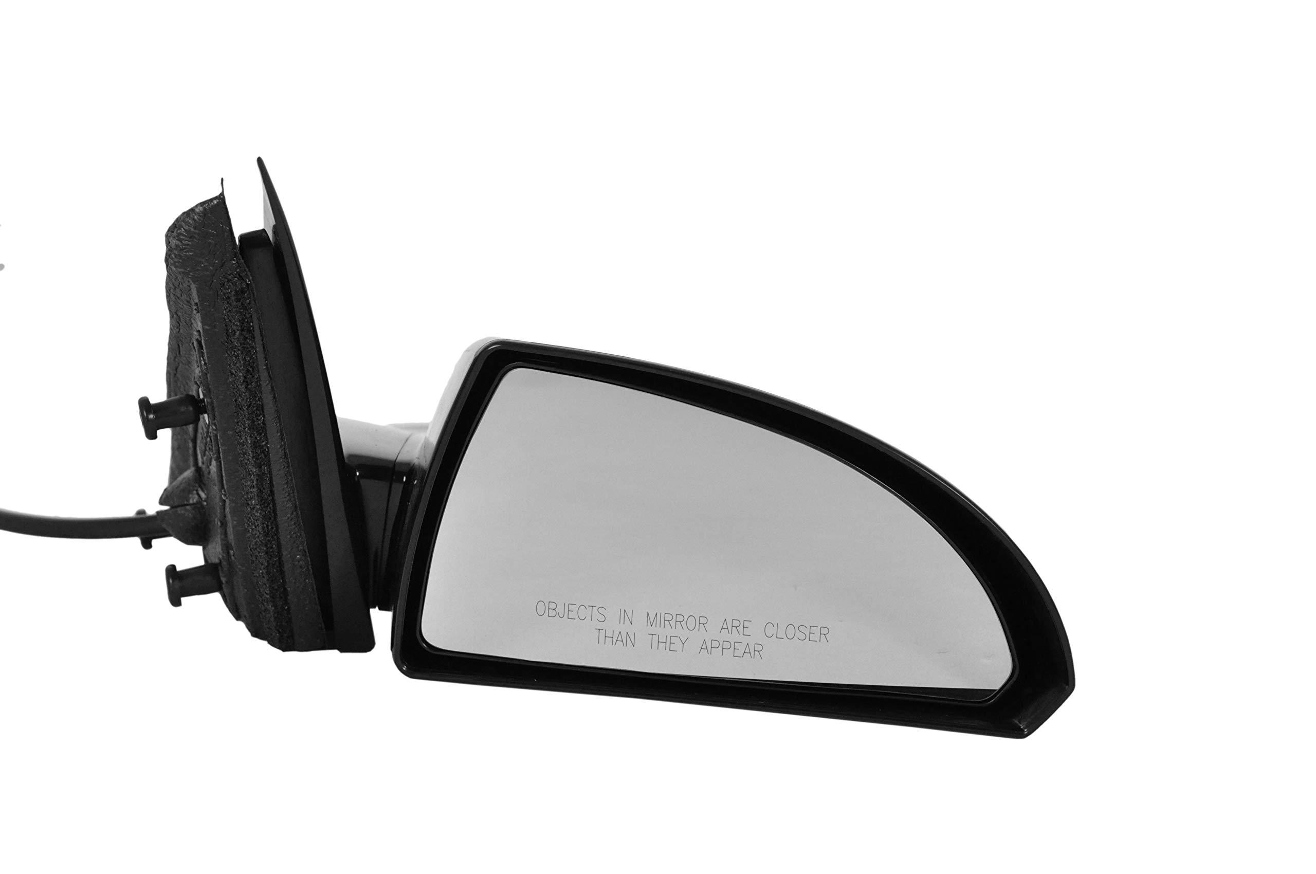 Dependable Direct Right Passenger Side Mirror for Chevy Impala (2006-2013), Impala Limited (2014 2015 2016) Unpainted Power Operated Non-Heated Non-Folding Door Mirror - GM1321306 - Side View Mirror