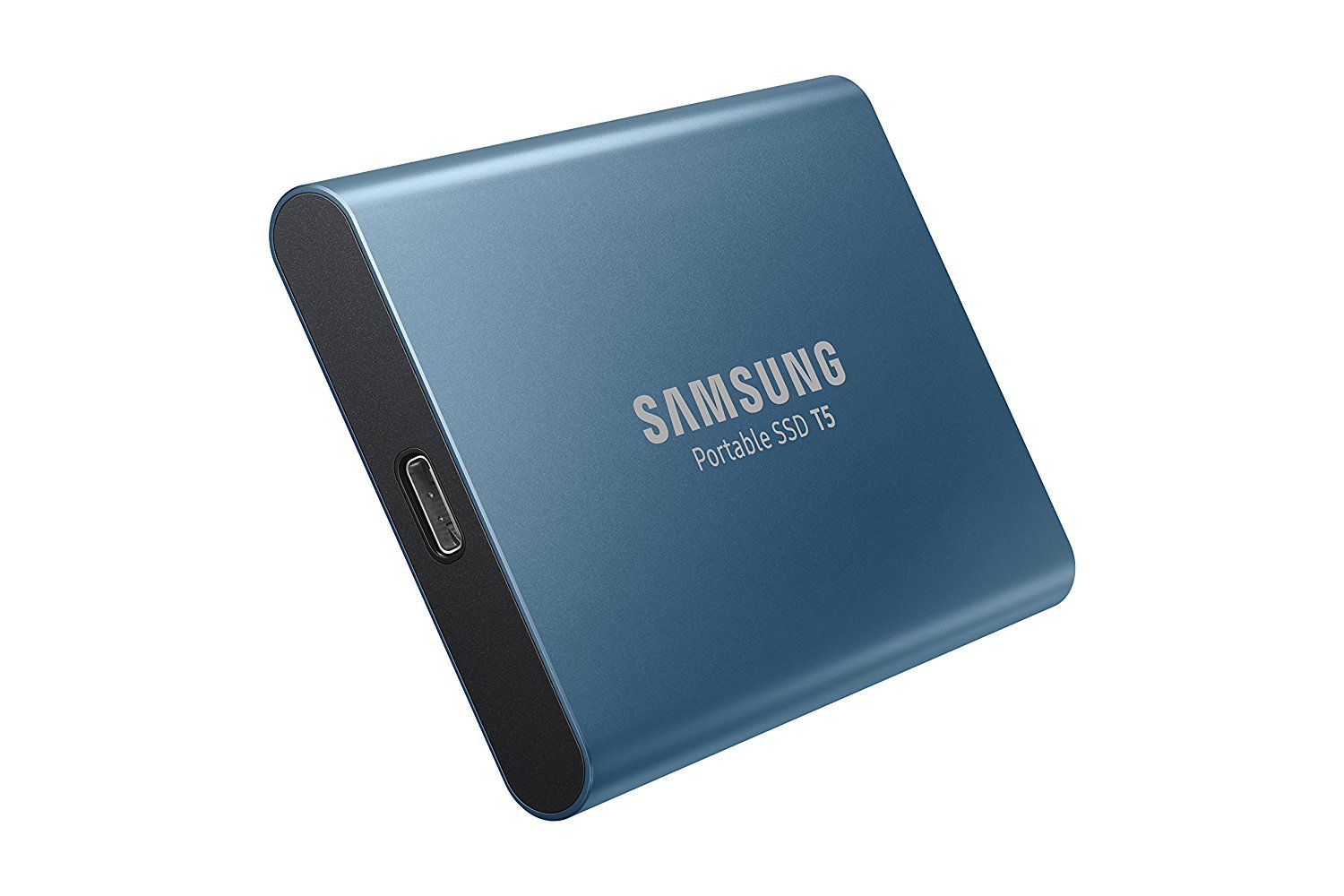 SAMSUNG Portable 250GB SSD T5 (MU-PA250B/AM) Alluring Blue