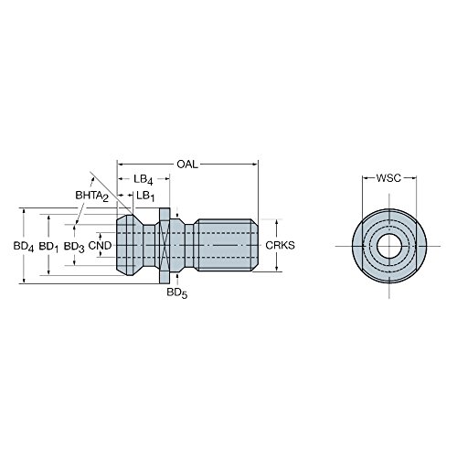 Sandvik Coromant PS-I40C-45-003 Pull Stud