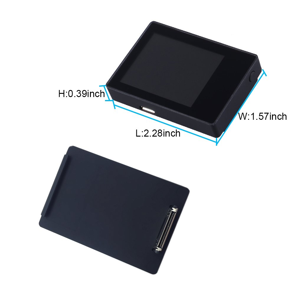 Suptig LCD Screen 2.0 Inch LCD BacPac Non-Touch Screen for Gopro Hero 4 Hero 3 Hero 3+ Hero 2 with Waterproof Back Cover