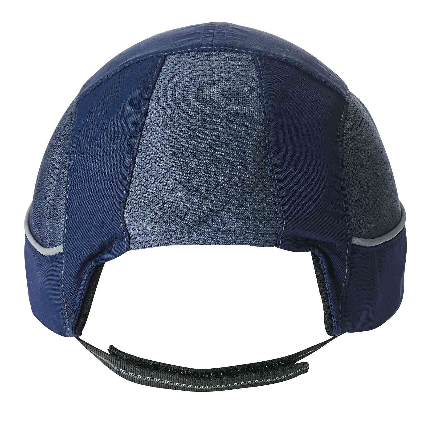 Ergodyne unisex adult Short Brim XL Bump Cap Hat, Navy, X-Large US