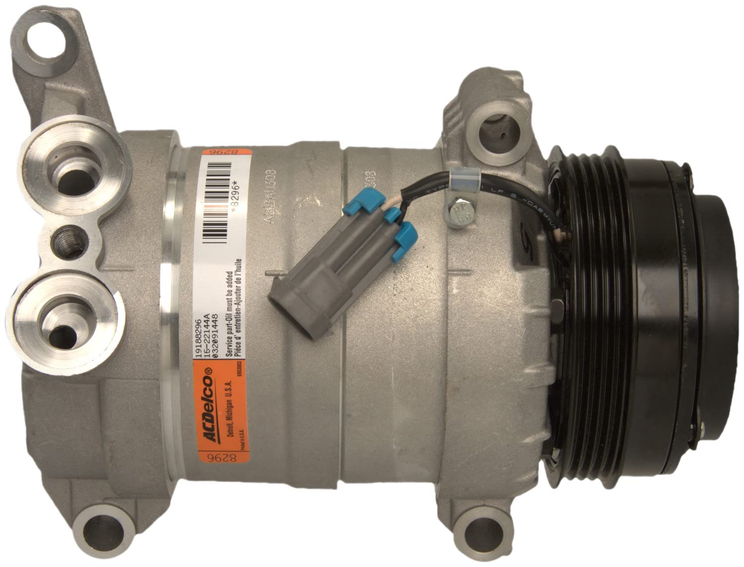ACDelco Gold 15-22144A Air Conditioning Compressor