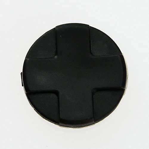 Melocyphia Silicone Joystick Cap Cover Thumble Stick Grips Cap with Cross Key D-Pad Button for PS Vita 1000 2000 PSV 1000 2000 (Black)
