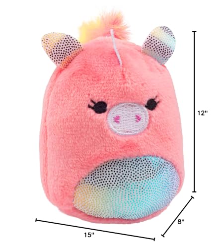 Squishmallows Squishville Mini 2" Plush 5pc Value Playset - Amazon Exclusive - Hockey Ice Skate Set w/ 2 Pets & 3 Soft Accessories & Vehicle - Official Kellytoy - Gift for Kids
