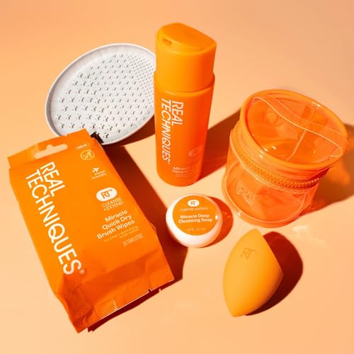 Real Techniques Miracle Brush Cleansing Palette, 1 Count