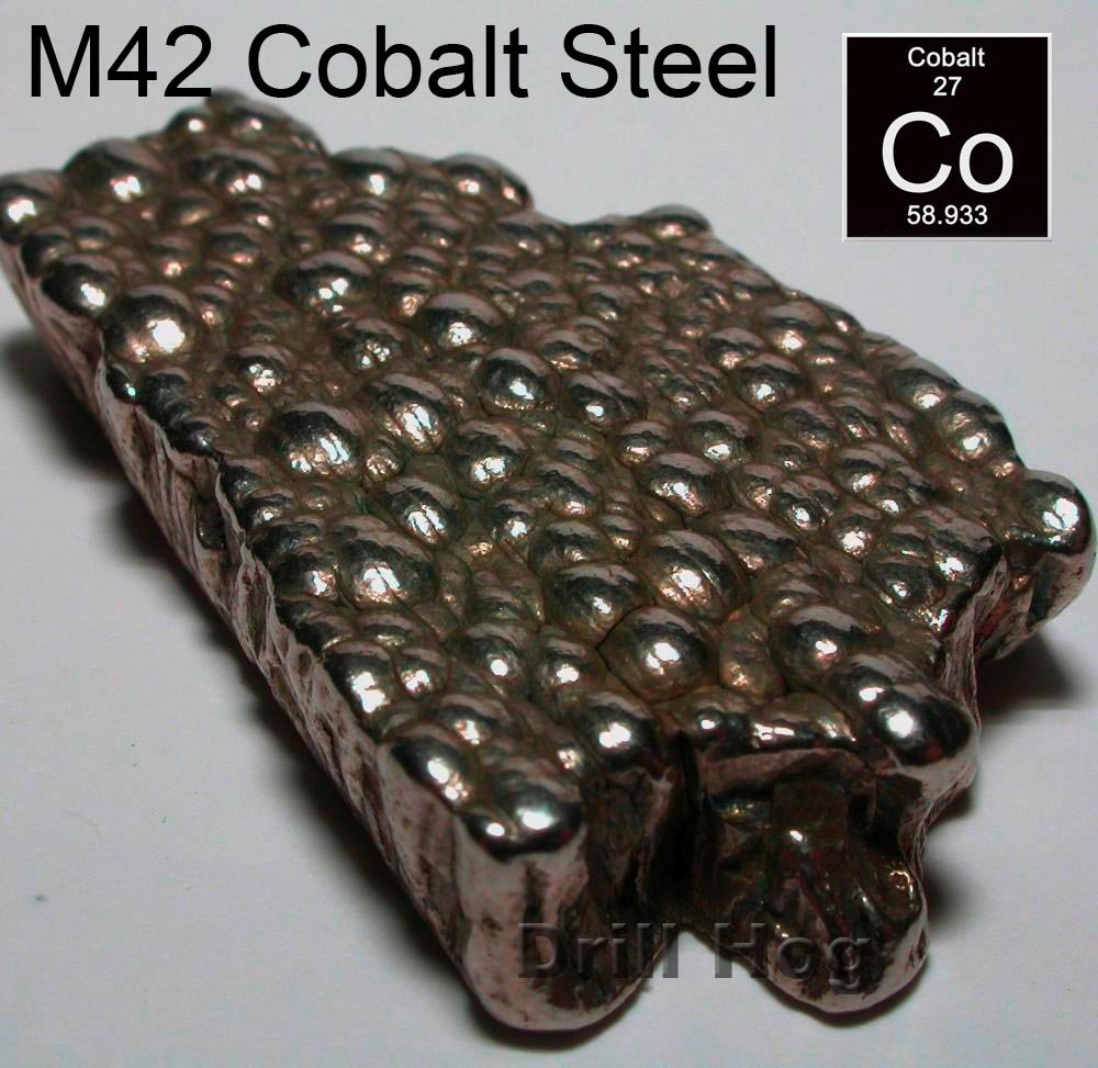 Drill Hog USA 1/4" Cobalt M42 Drill Bits 12 Pack