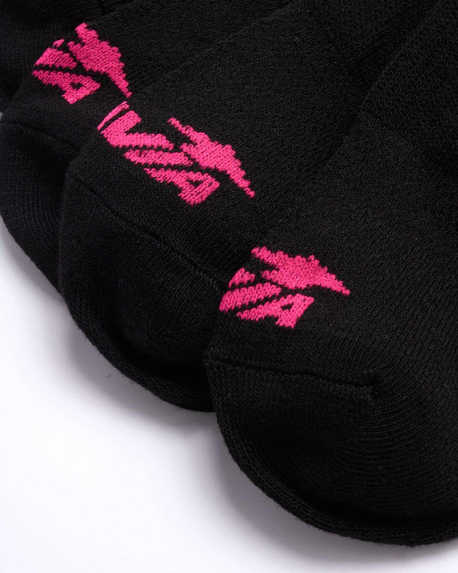 Avia Women's Quarter Socks - 10 Pack Cushioned Athletic Ankle Socks for Women - Women's Moisture Wicking Sports Socks (4-12), Size 4-9, Pure Black