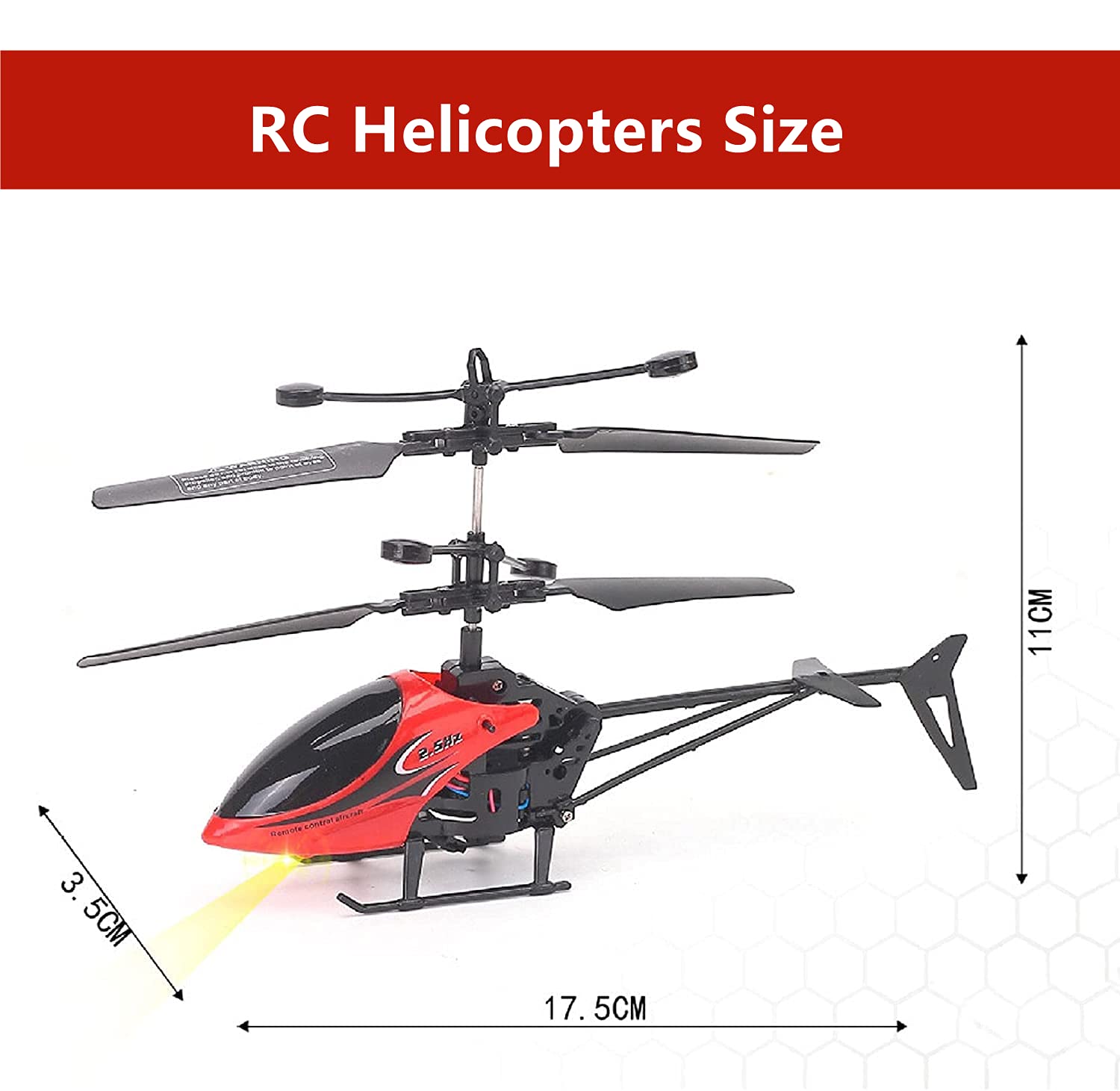 Remote Control Helicopter, 2-Channel RC Helicopter Toys for Kids, 2.4 GHz High and Low 2 Speed Up and Down Flying Remote Helicopter Toy Gift,Mini Helicopter is Suitable for Boys, Kid, and Beginner
