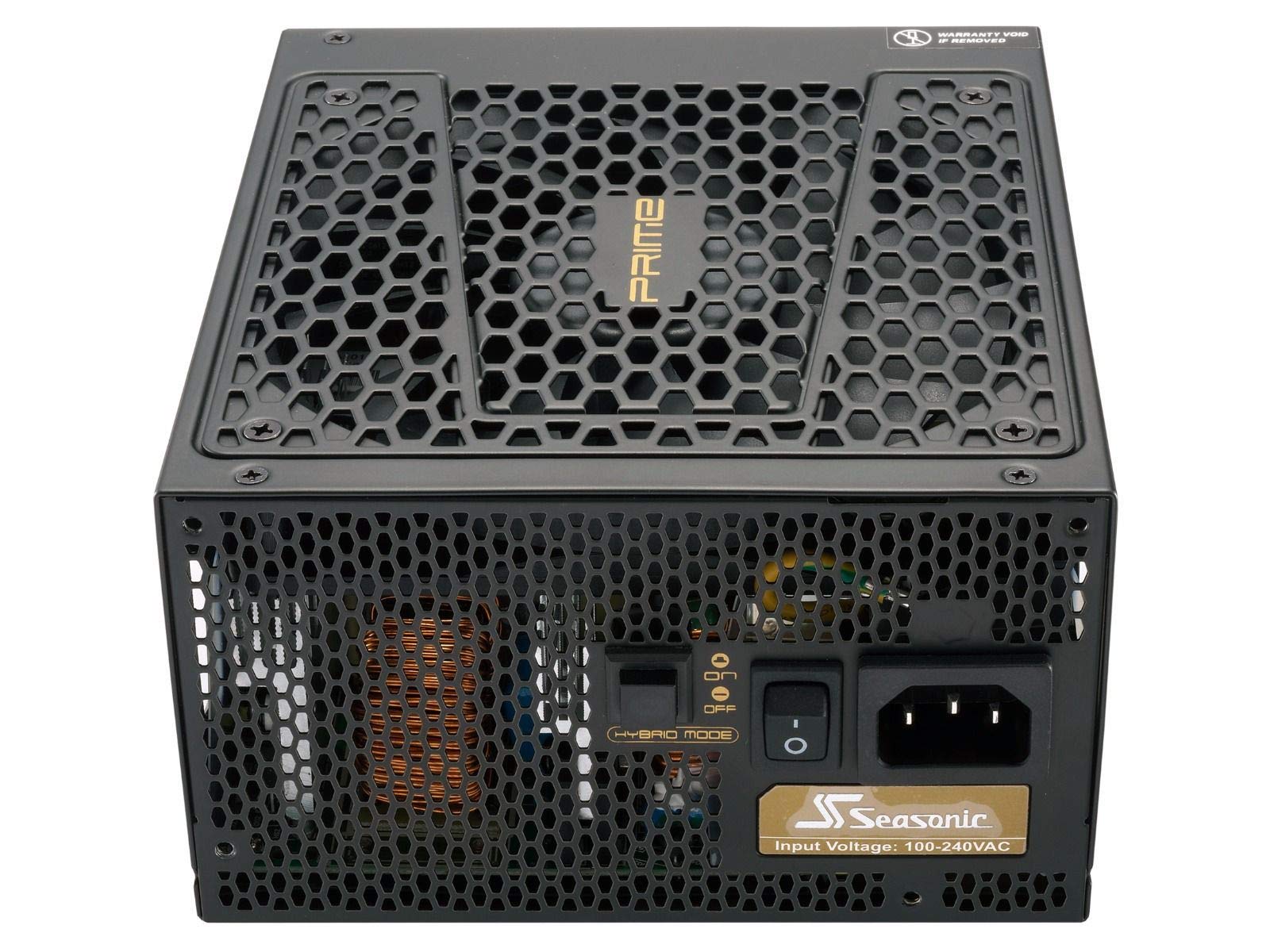 Seasonic PRIME GX-1300 | 1300W | 80+ Gold | Full Modular | ATX Form Factor | Low Noise | Premium Japanese Capacitor | 12 Year Warranty | Nvidia RTX 30/40 Super & AMD GPU Compatible (Ref. SSR-1300GD)