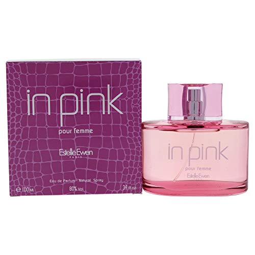 Estelle Ewen in Pink Eau de Parfum Spray for Women, 3.4 Fluid Ounce