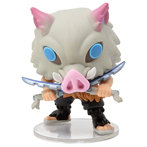 POP Demon Slayer - Inosuke Hashibira Funko Vinyl Figure (Bundled with Compatible Box Protector Case), Multicolor, 3.75 inches