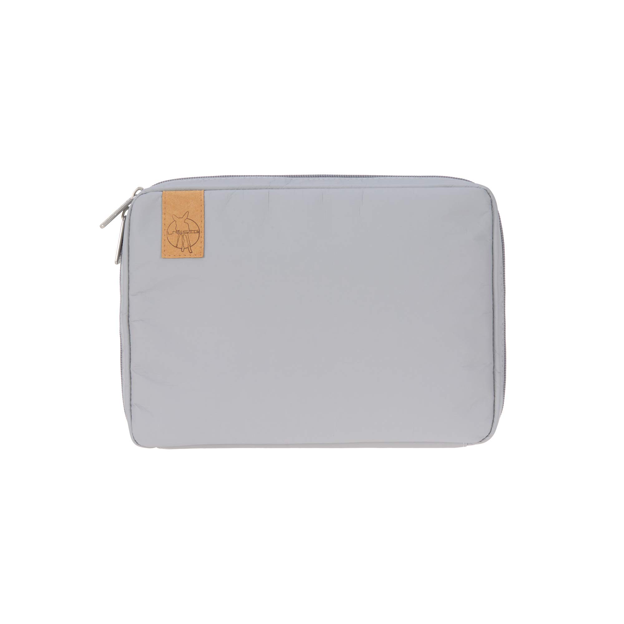 Lassig Tyve Diaper Clutch, Light Grey