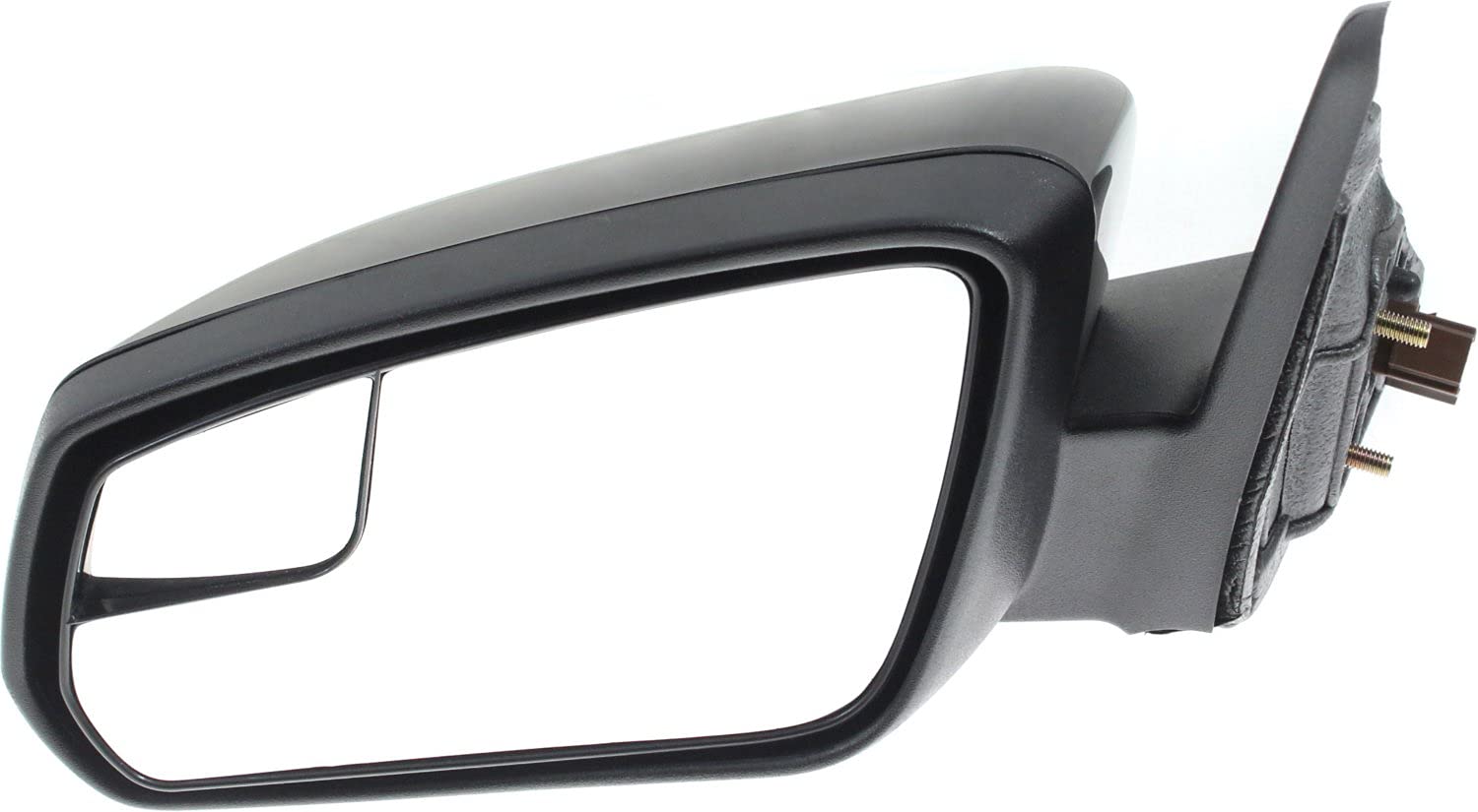 Kool Vue Driver & Passenger Side Power Mirrors for Ford Mustang 2011-2012 With Spotter Glass with 2 Caps