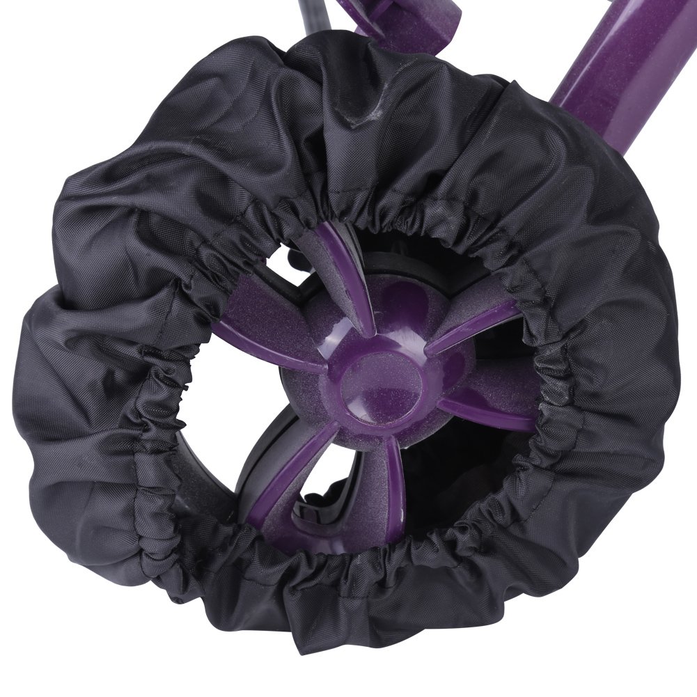 Wheel Cover, 8 Pcs Wheel Case Jogger Wheel Cover Infant Pram Stroller Wheel Cover Wheelchair Wheel Covers Stroller Accessories (L)