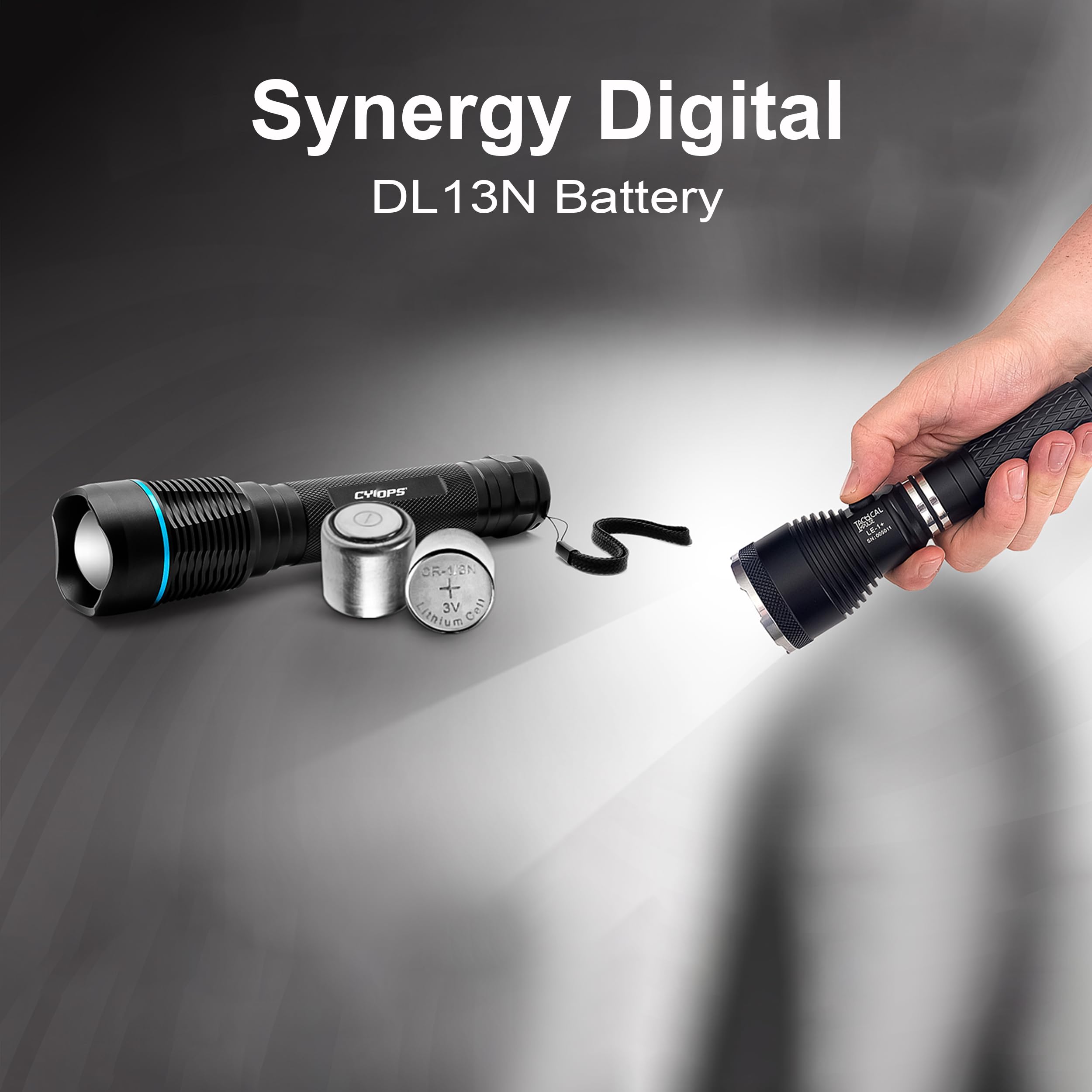 Synergy Digital DL1/3N Batteries, Compatible with Duracell DL1/3N - Combo-Pack Includes: 2 x DL13N Batteries