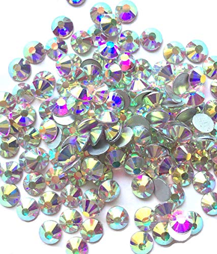 Jollin Glue Fix Crystal AB Flatback Rhinestones(ss20 1440pcs)
