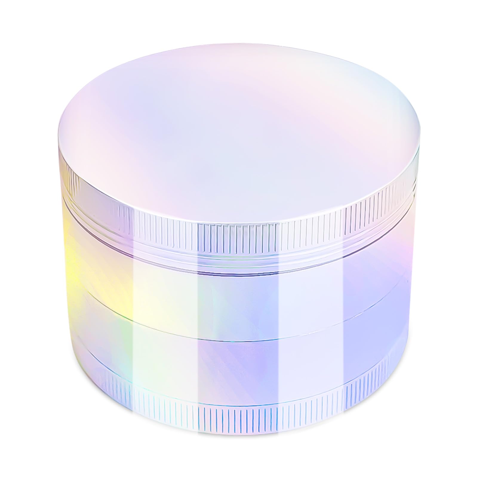 VICKYDGE 2.0 Inch Large Spice Grinder for Kitchen, White Rainbow