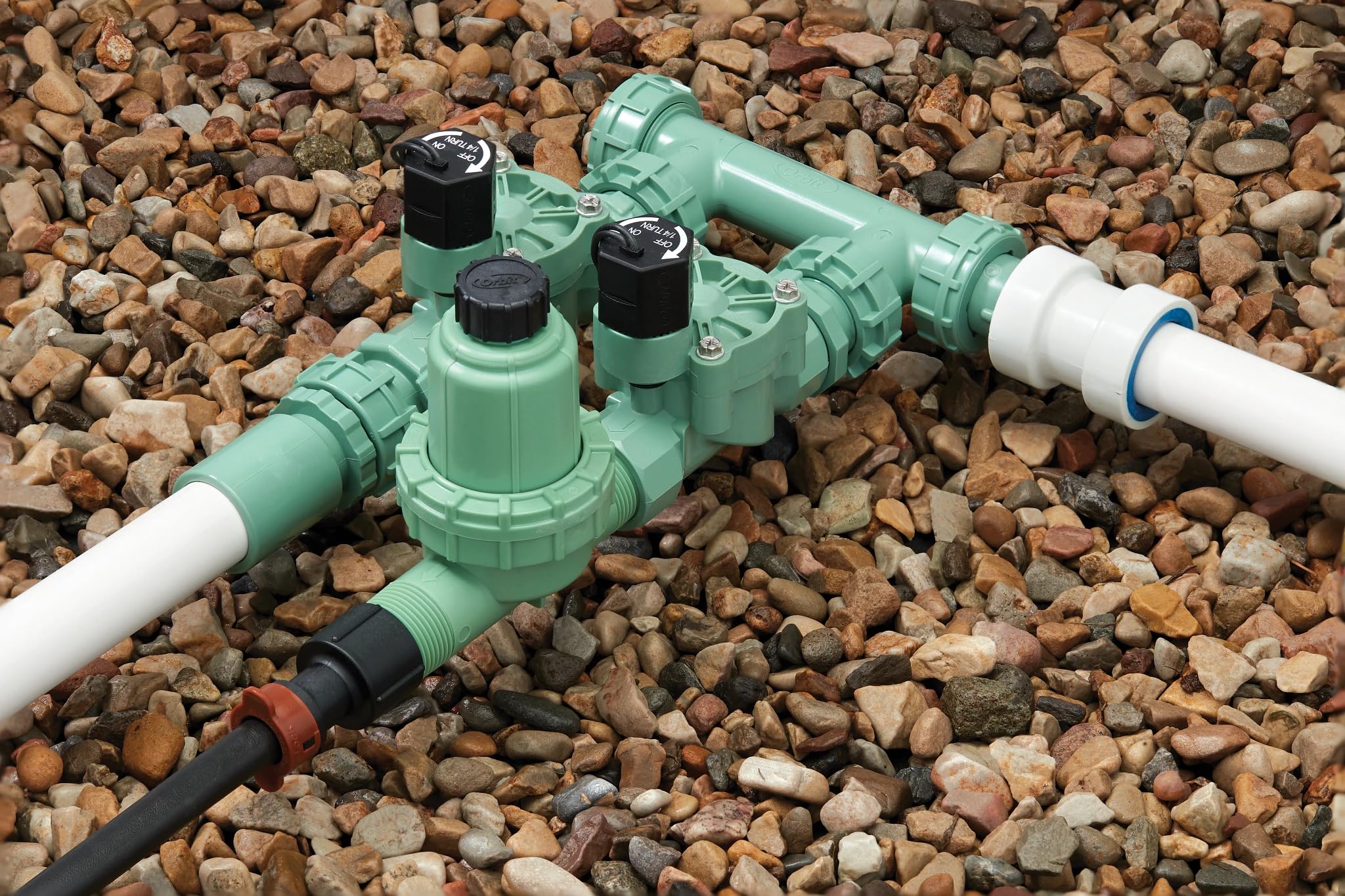 Orbit 2-in-1 Drip Irrigation Filter & 30 PSI Pressure Regulator - Micro-Irrigation Valve - Water Flow Reducer - 67798
