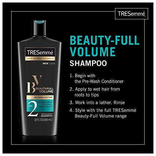 TRESemmé Pre-Wash Conditioner, Beauty Full Volume, 16.5 oz(Pack of 4)