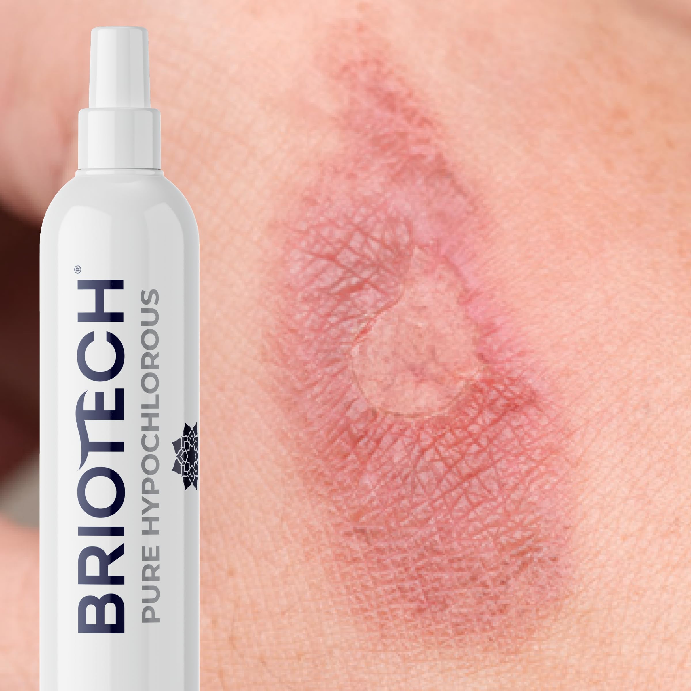 BRIOTECH Pure Hypochlorous Acid Spray and Cleanser, Original Premium HOCl Topical Solution, Multi-Purpose Cleaner, Family Approved & Pet Friendly, 1 gal refill ea, 2 ct