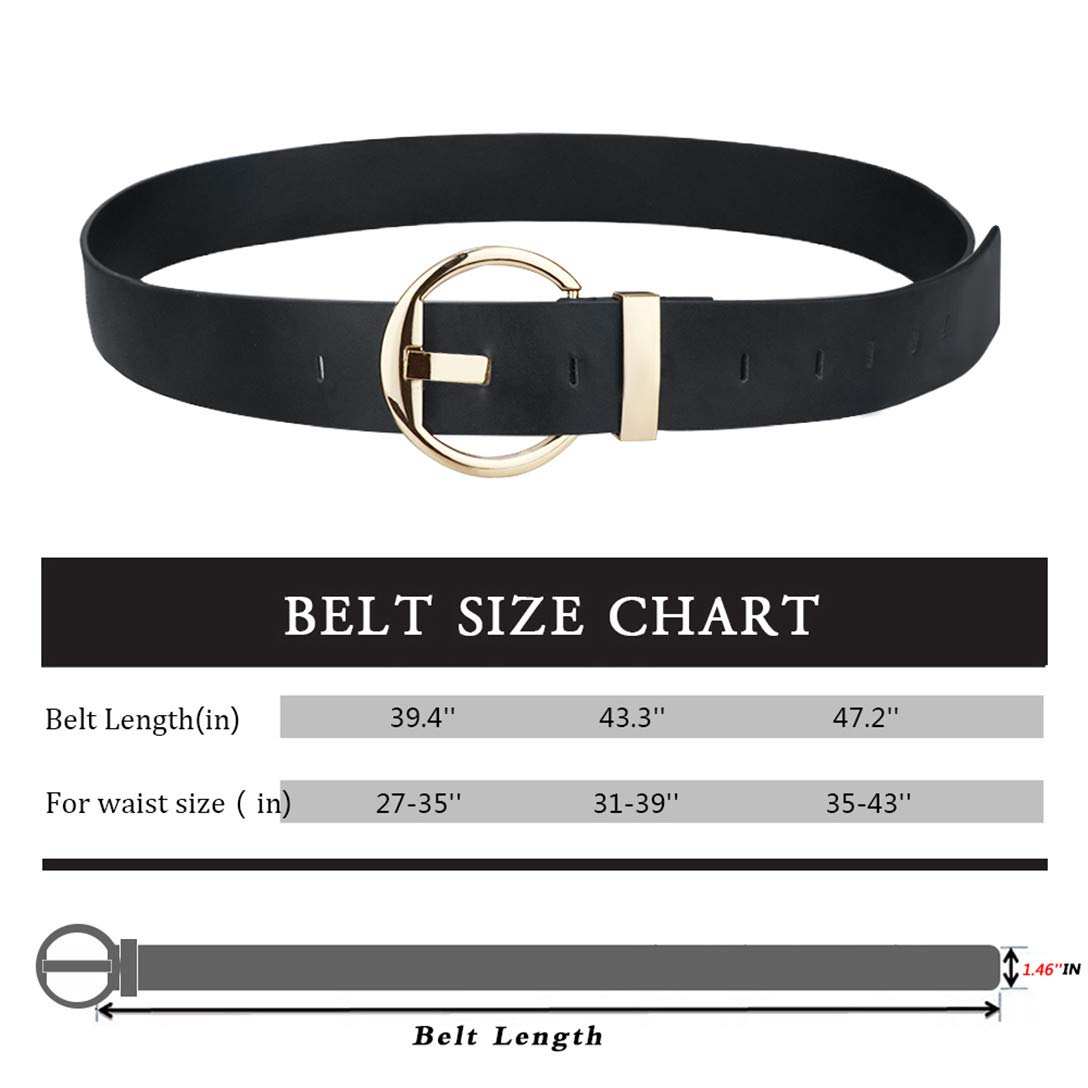 ALPHYLY Womens Leopard Print Leather Belts for Women, Waist Belts Designer Belt Women, For waist size 27-35''