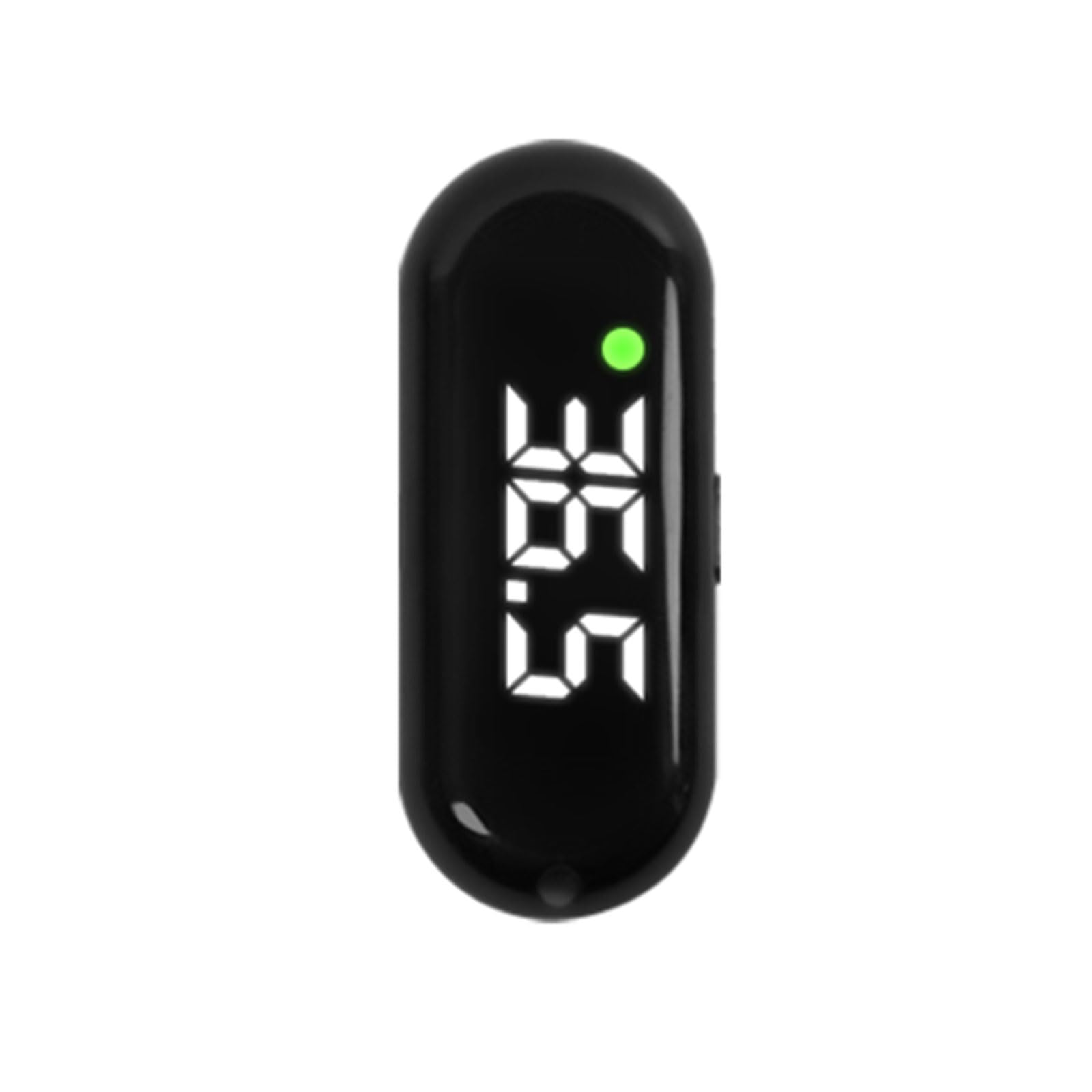 Medical Forehead Thermometer, Rechargeable Thermometer for Adults and Kids, Digital Thermometer with Red Backlight Fever Alarm, No Touch Forehead Thermometer (Black)