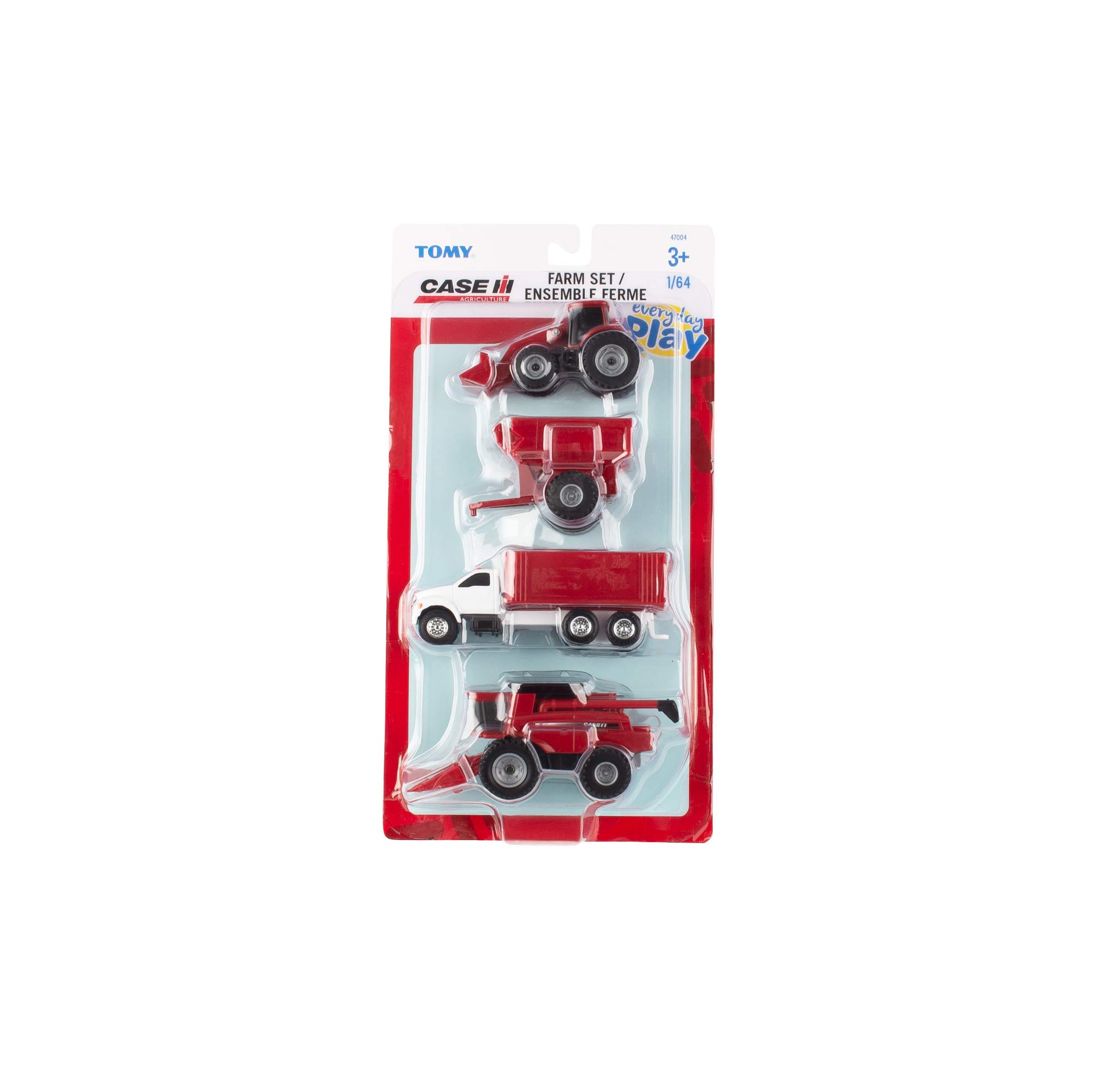 ERTL 1/64 Collect N Play Case IH Harvest 4 Piece Set ZFN47004
