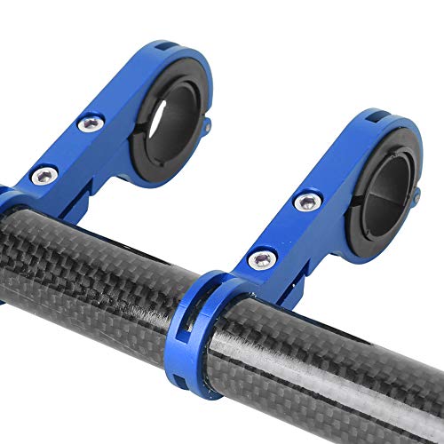 Aluminum Alloy Multi‑function Extension Bracket Durable for MTB for Road Bike for Adult Bikes for Folding Bike(blue)