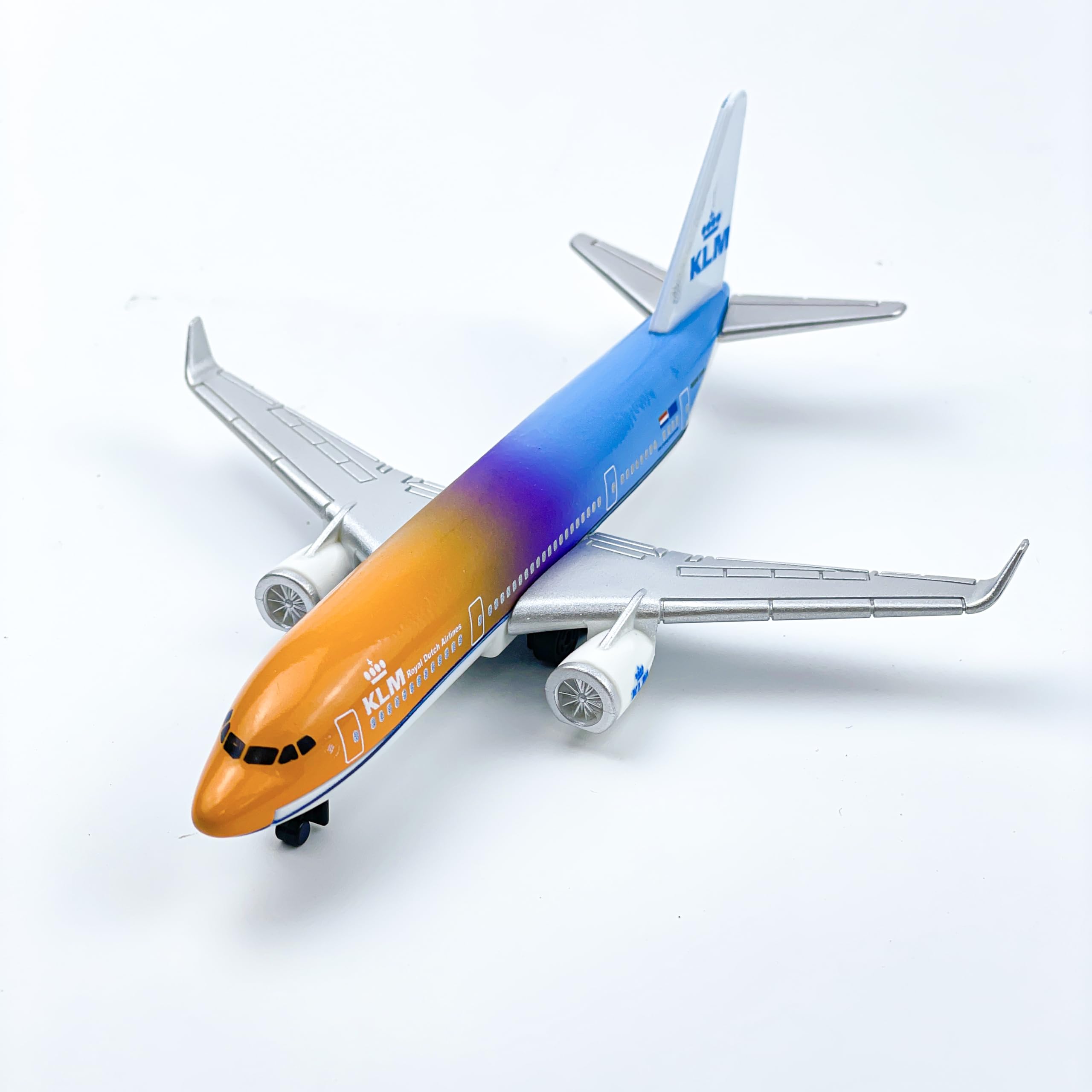 AVIAMUSE KLM Model Airplane, Multi-Color Livery Single Planes Die-cast Model Plane Aircraft Suitable for Collection & Christmas, Birthday Gifts
