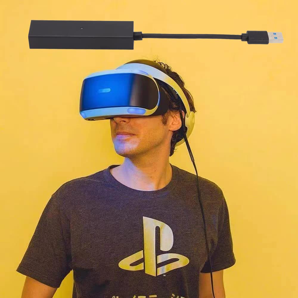 for Ps Vr Camera Adapter Connector for Ps5,Usb3.0 Male to Female PS4 VR to PS5 Converter