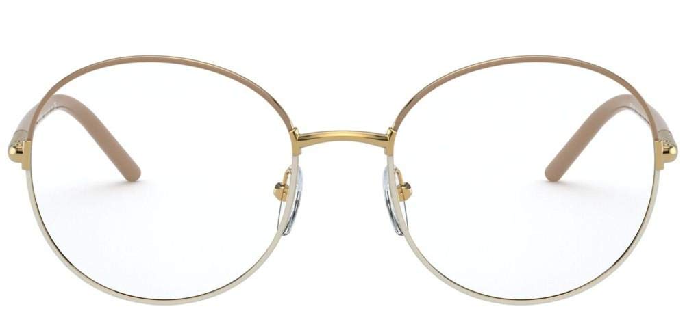 Prada PR 55WV Women's Eyeglasses Beige/White 51