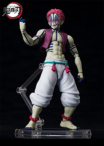 FREEing Demon Slayer: Kimetsu no Yaiba: Akaza Figma Action Figure, Multicolor