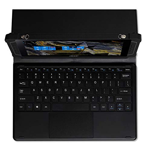 Acer Enduro T1 ET110-31W-C2KN Rugged Tablet, 10.1" WXGA IPS Touch, Intel Celeron N3450, 4GB LPDDR4, 64GB eMMC, WiFi-5, Front 2MP Webcam, Rear 5MP Webcam, Portfolio Keyboard, Windows 10 Professional
