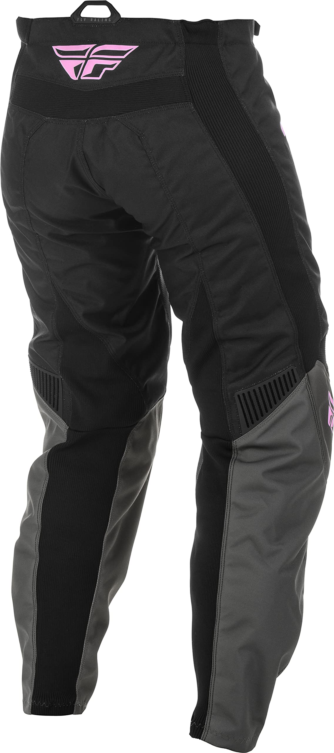 Fly Racing 2022 Youth Girl's F-16 Pants (Grey/Black/Pink, 26)