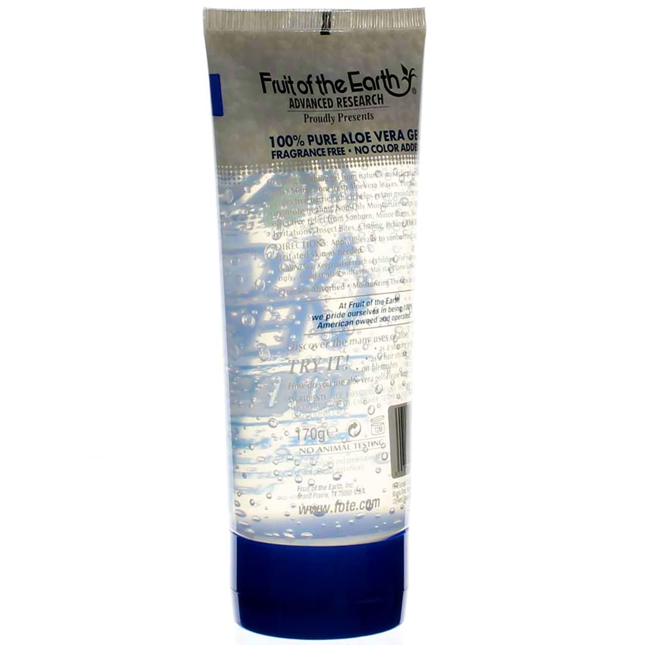 Fruit of the Earth Aloe Vera 100% Gel - 6 oz
