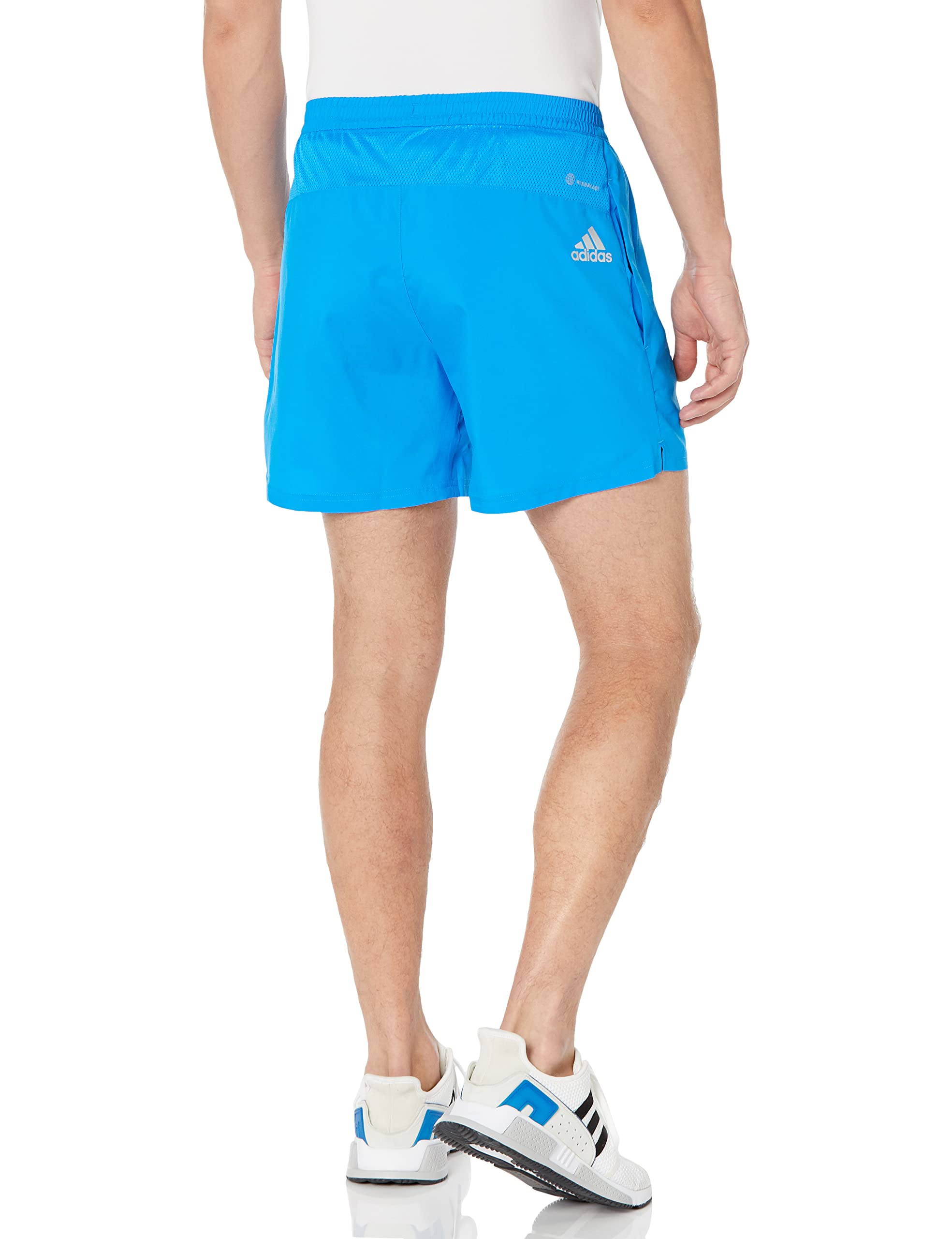 adidas Men's Run It Shorts, Blue Rush, XX-Large
