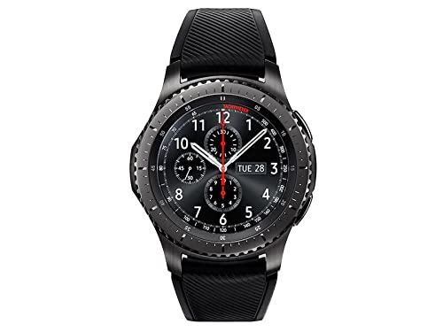 Samsung Gear S3 Frontier 46mm Smartwatch - SM-R765 LTE – Verizon –Phone, Black (Renewed)