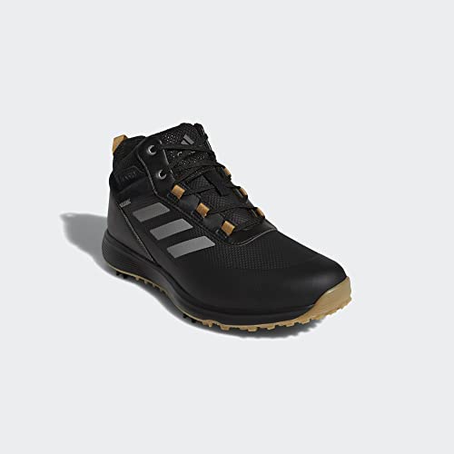 adidas Men's S2G Spikeless Mid-Cut Golf Shoes, Core Black/Grey Four/Mesa, 10.5