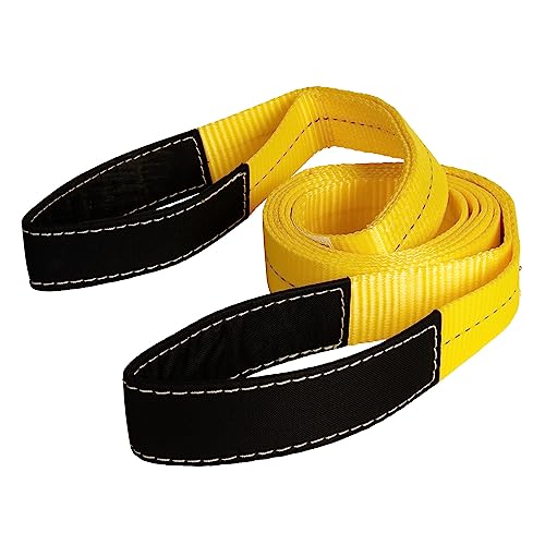 Keeper - 12โ x 2" Performance Engineered Cargo and Load Lift Sling with Flat Loops - Type 3, Class 7 Rated Cargo Sling