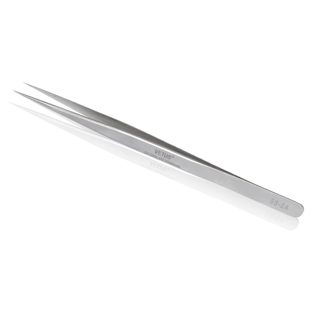 Vetus Tweezer Non-magnetic Stainless Steel Pointed Tip SS-SA